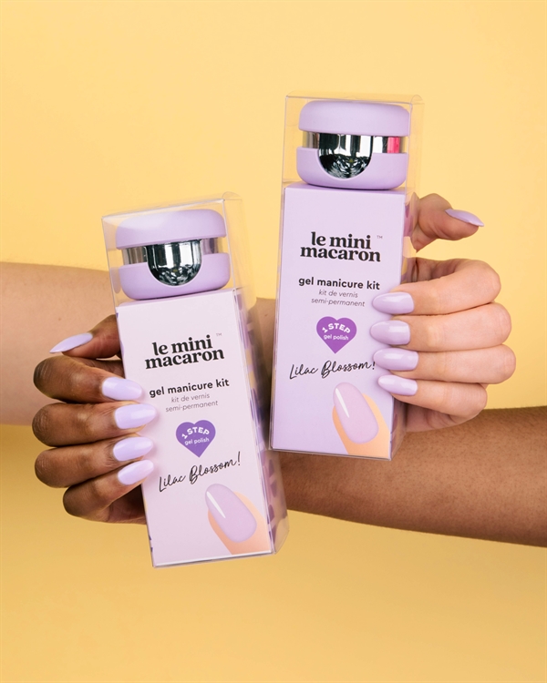 Køb Le Mini Macaron manicure kit - Lilac blossom - KIT018
